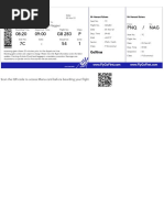 Bus Ticket Format in Word | PDF