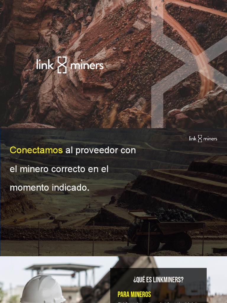 Link Miners | PDF | Minería | Tecnologías de la información
