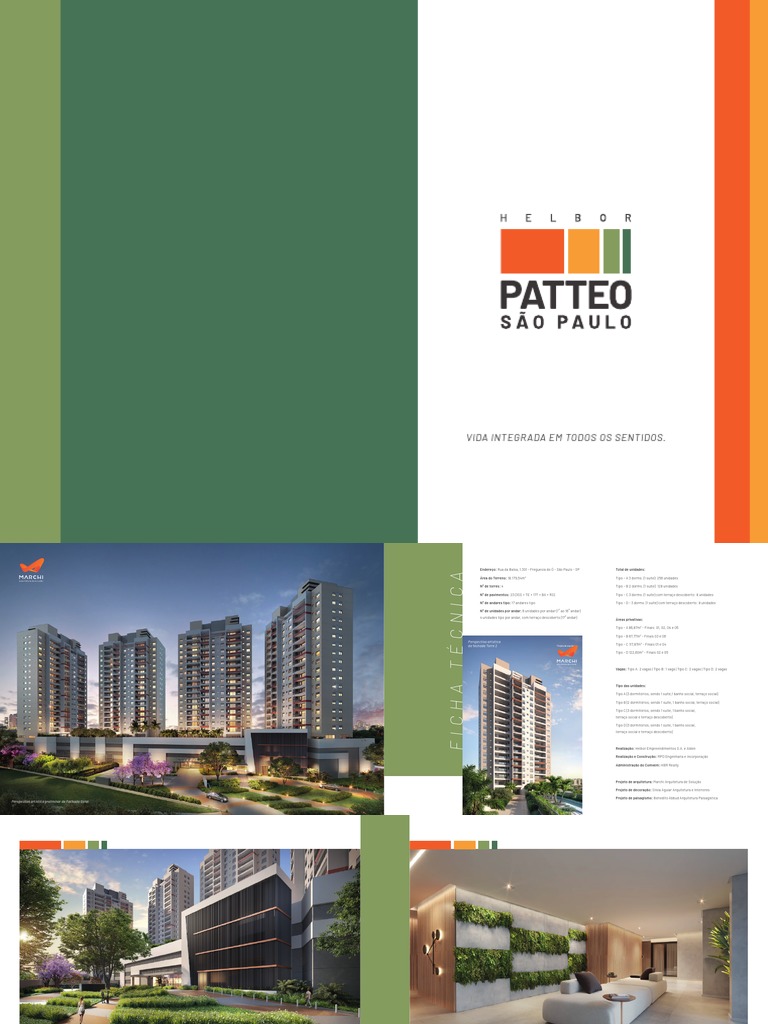 Projeto Residencial em São Paulo: Torres e Unidades | PDF | São Paulo