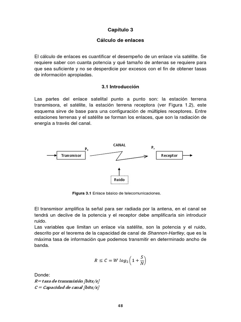Calculo de Enlace | PDF | Antena (Radio) | Polarización (ondas)