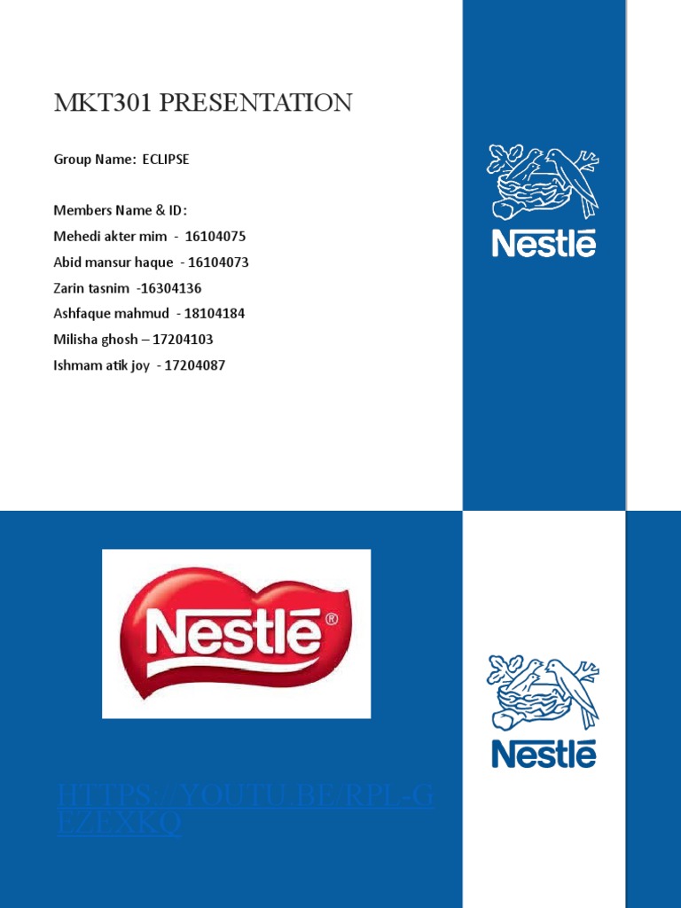 Nestle Company Powerpoint | PDF | Nestlé | Food And Drink