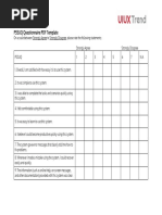 The PSSUQ Survey: The Post-Study Usability Questionnaire Strongly Agree ...