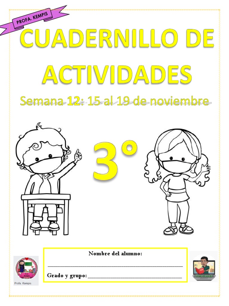 3° Cuadernillo de Actividades Profa Kempis Semana 12 | PDF | Respiración | revolución mejicana