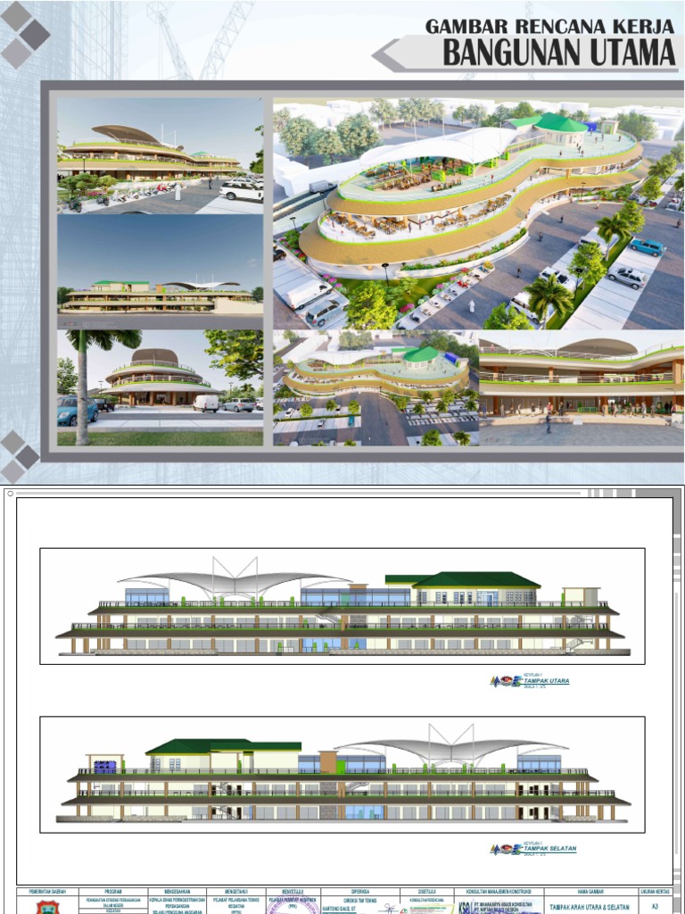 Gambar Design Atap Membrane | PDF