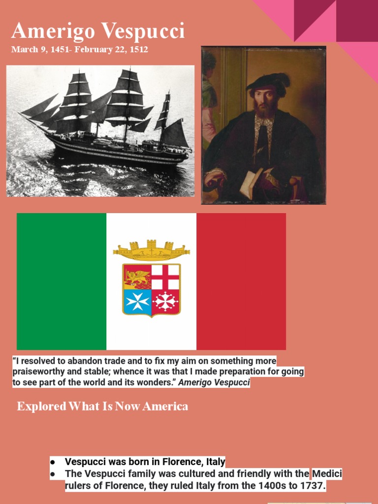 Amerigo Vespucci | PDF