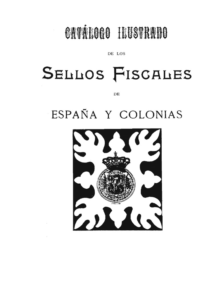 Catalogo Sellos Fiscales de España y Colonias | PDF
