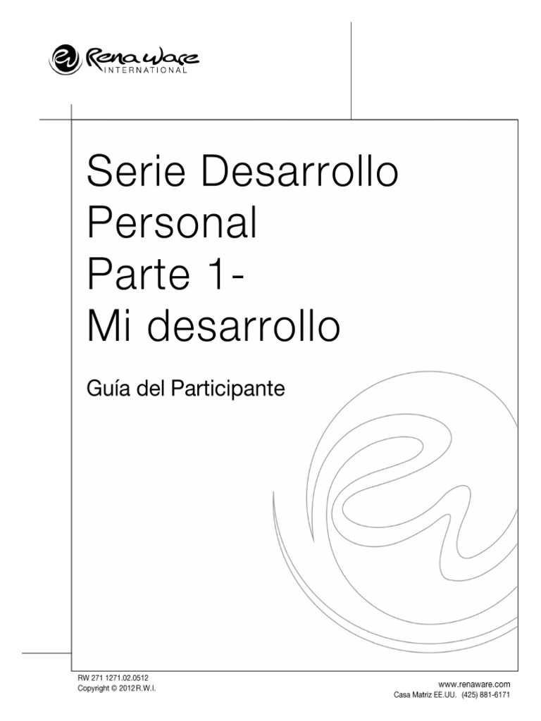 Desarrollo personal hacia el liderazgo | PDF | Liderazgo | Desarrollo ...