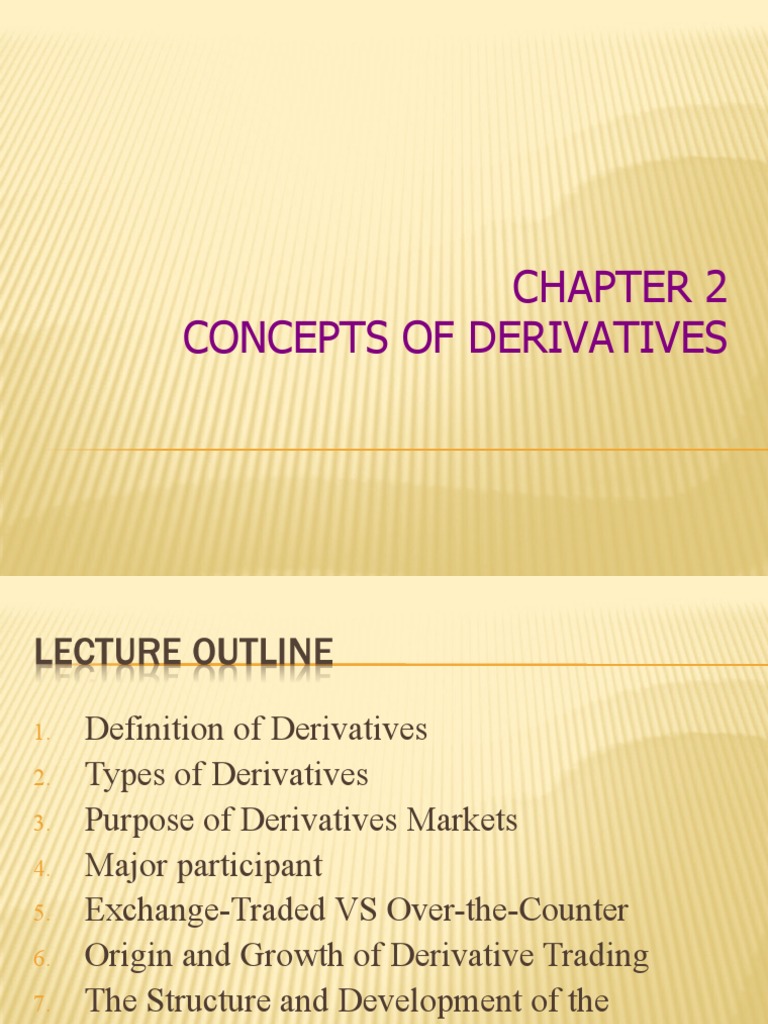 Chapter 2 Fin645 | PDF | Derivative (Finance) | Futures Contract
