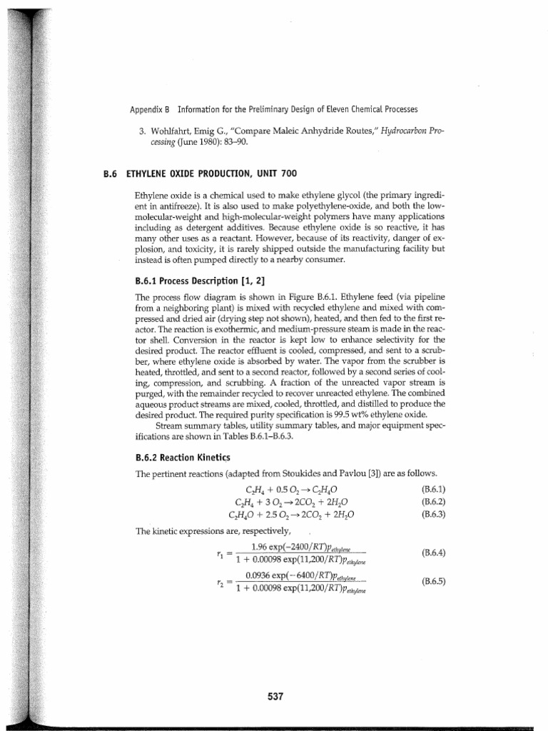 Ethylene Oxide | PDF