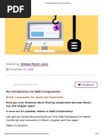 Web Development Course Outline | PDF | Html | Cascading Style Sheets
