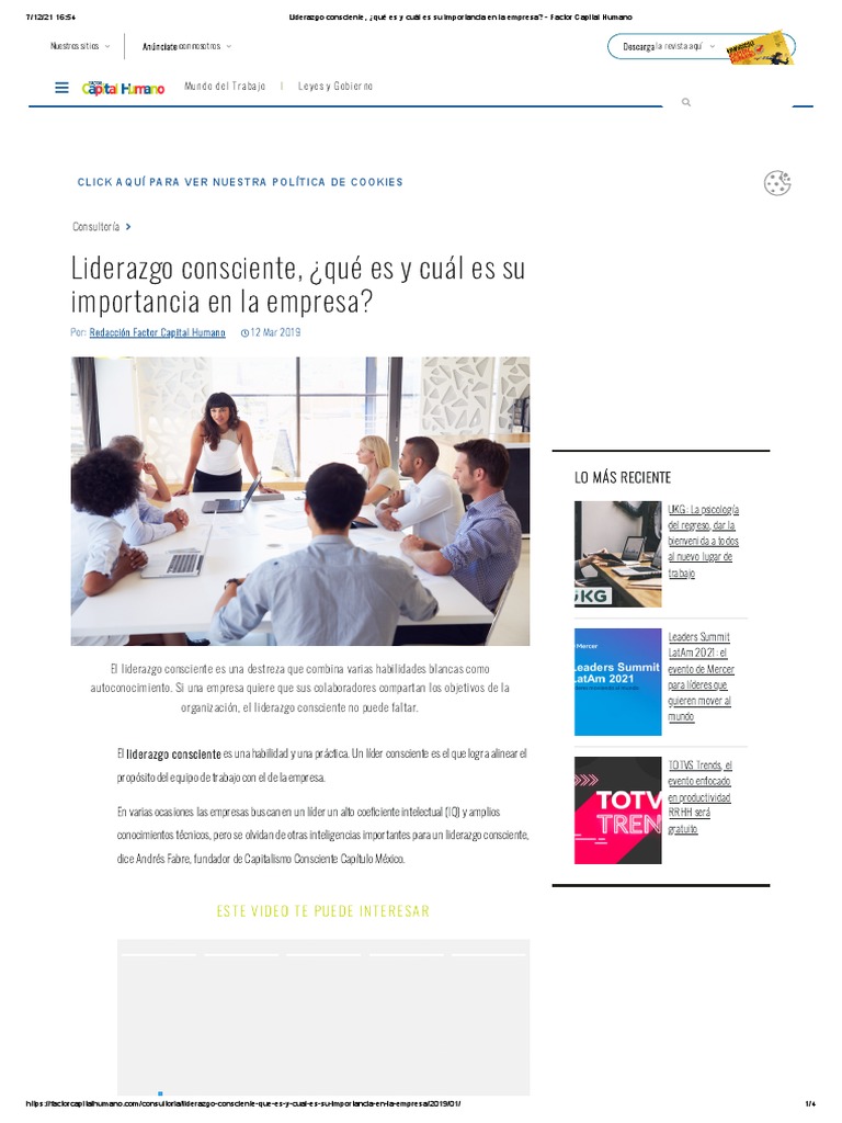 Lider Consiente | PDF | Liderazgo | Las emociones