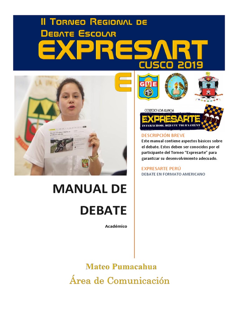 15 Manual Del Torneo de Debate Académico | PDF | Argumento | Razón