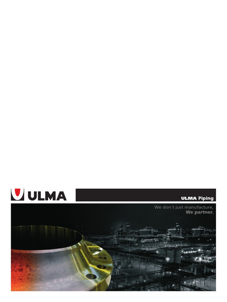 Why Work With Ulma Piping?: Company Profile | PDF | Business | Economies