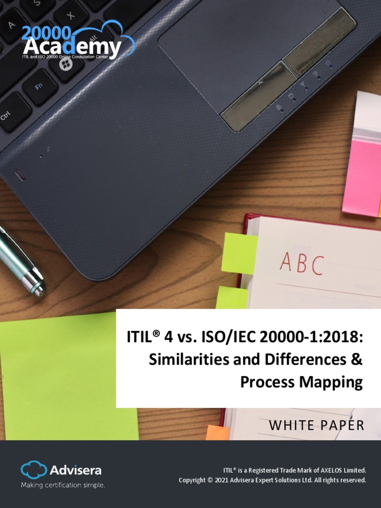 ITIL® 4 vs. ISO/IEC 20000-1:2018: Similarities and Differences ...