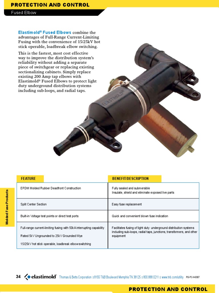 Codo Portafusible | PDF | Fuse (Electrical) | Volt