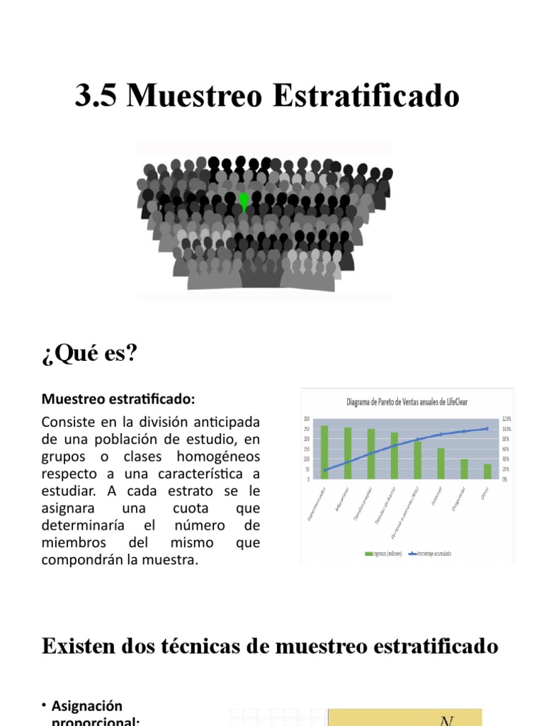 El muestreo estratificado: una técnica efectiva para obtener ...