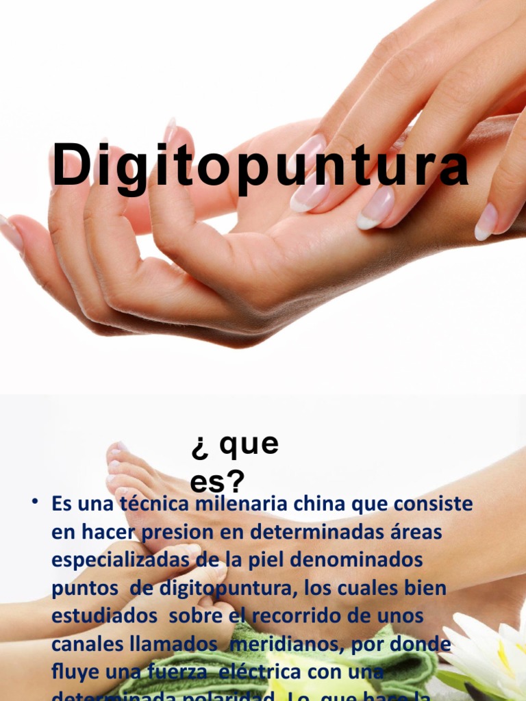 Digitopuntura | PDF | Mano | Anatomía humana