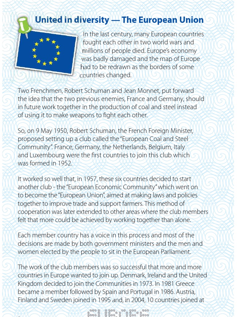 European Union | PDF | Politics Of The European Union | European Union