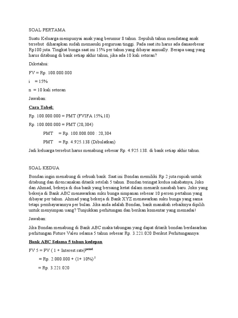 Tugas Apendix 5 | PDF