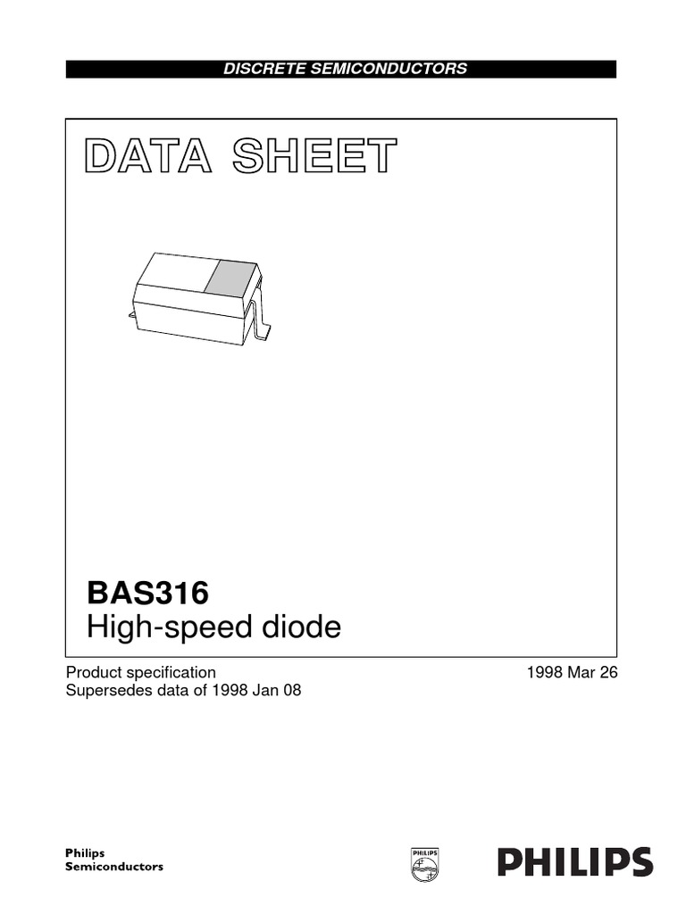 Data Sheet: High-Speed Diode | PDF | Diode | Electrical Engineering
