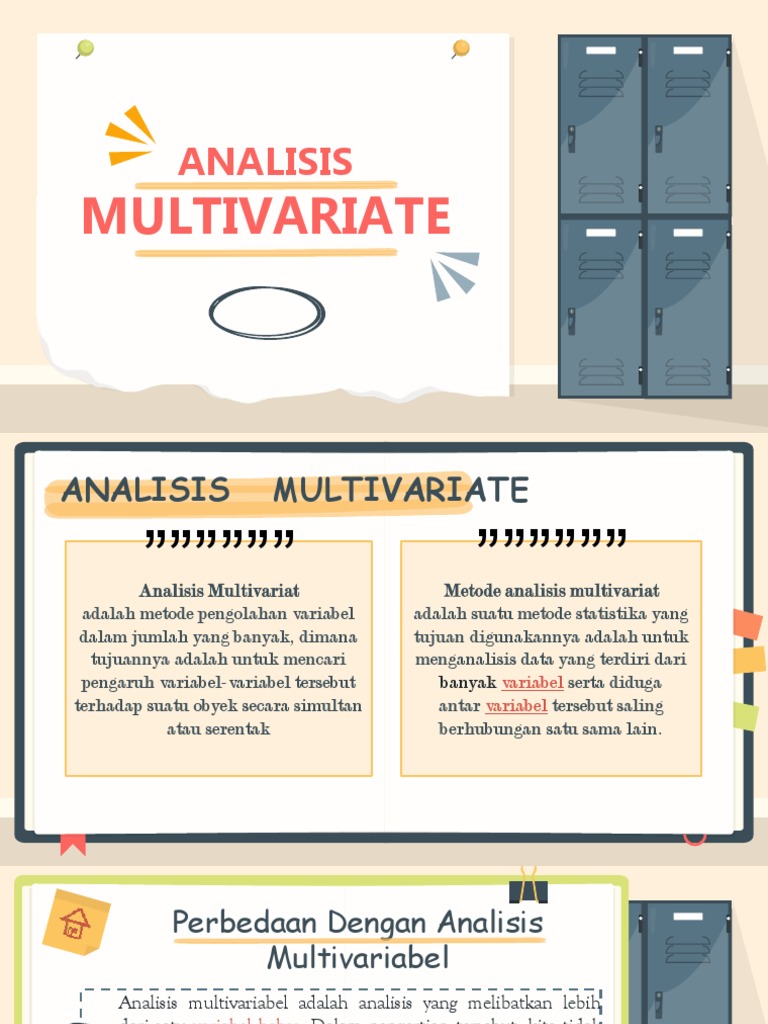 3 Analisis Multivariate | PDF | Metode & Bahan Ajar | Komputer