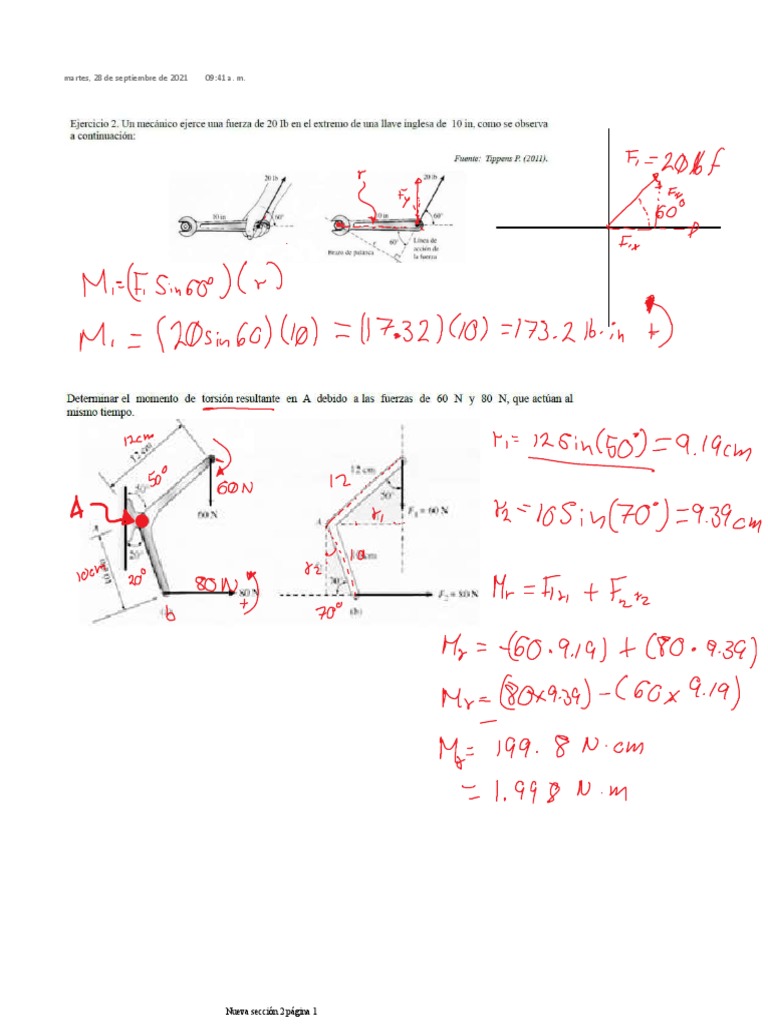Calculo de Torque | PDF