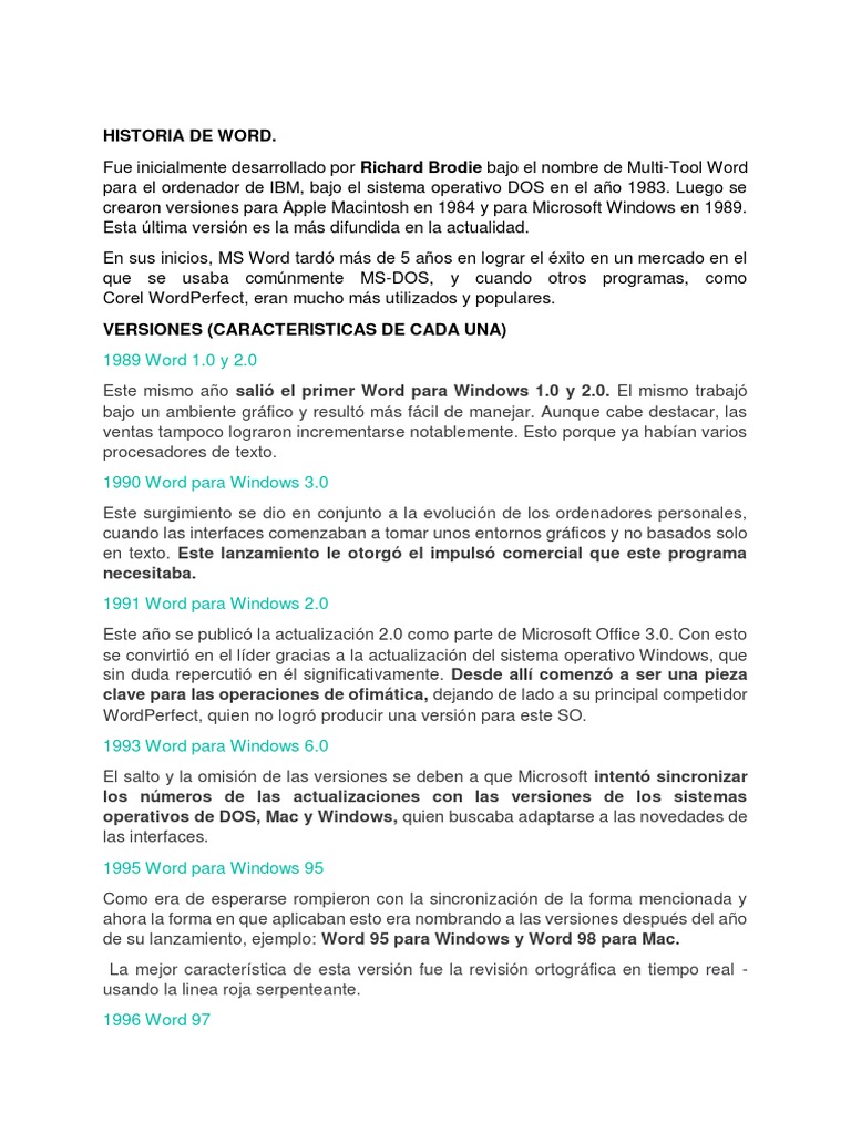 Exposicion Informatica | PDF | Microsoft Word | Microsoft Office