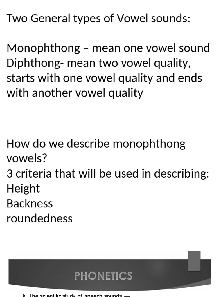 Place and Manner of Articulation Plus Voicing | PDF | Phonetics | Human ...