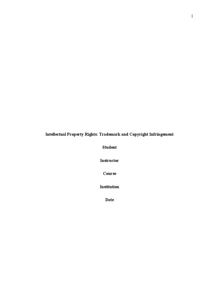 Business IP Law: Andy's Case Study | PDF | Intellectual Property ...