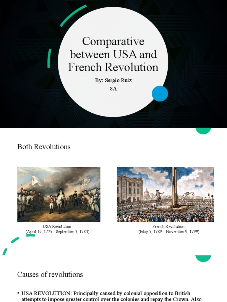 Comparative Between USA and French Revolution | PDF | Politics | History