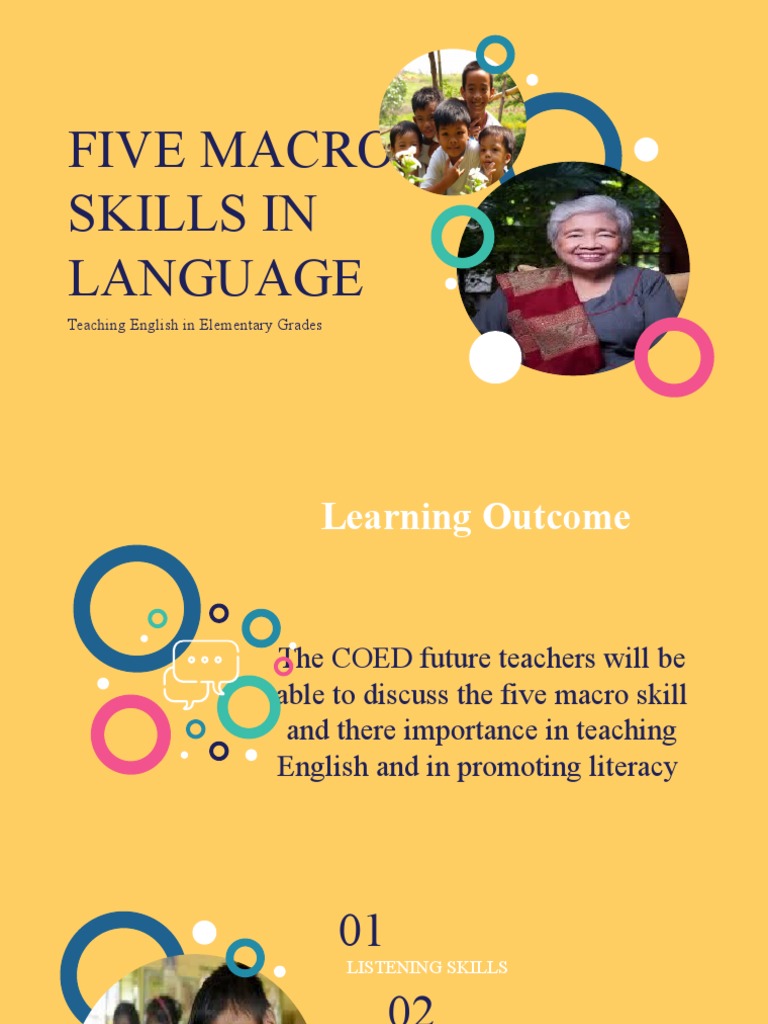 Five Macro Skill in Language 2 | PDF | Reading Comprehension ...