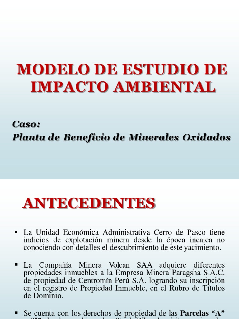 Modelo de Ti Eia | PDF | Minería | Entorno natural