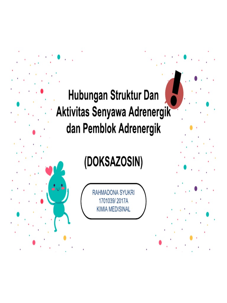 Obat Alfa Bloker Doxazosin | PDF