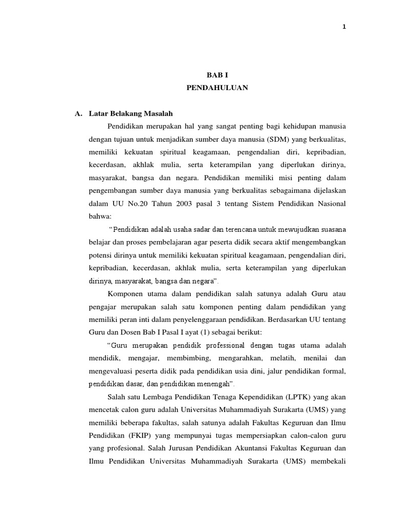 Contoh Proposal Magang | PDF