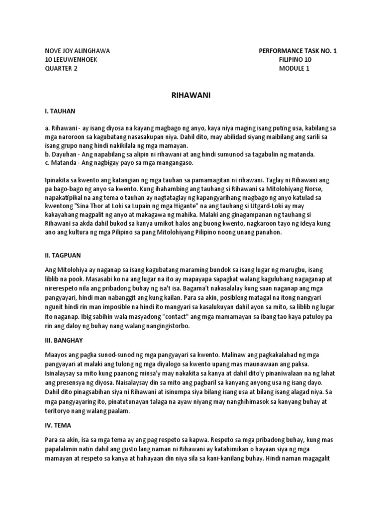 RIHAWANI | PDF