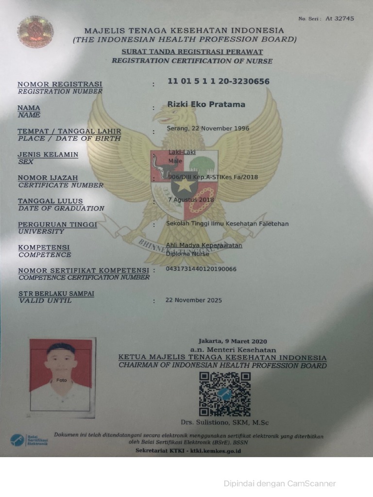 Contoh STR | PDF