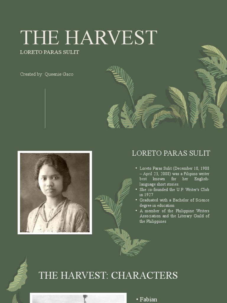 The Harvest: Loreto Paras Sulit | PDF | Icon (Computing) | Communication