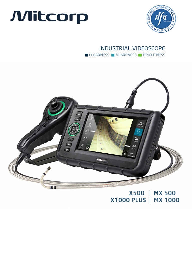 Brochure Borescope Mitcorp Type MX Type X | PDF | Power Supply | Liquid ...