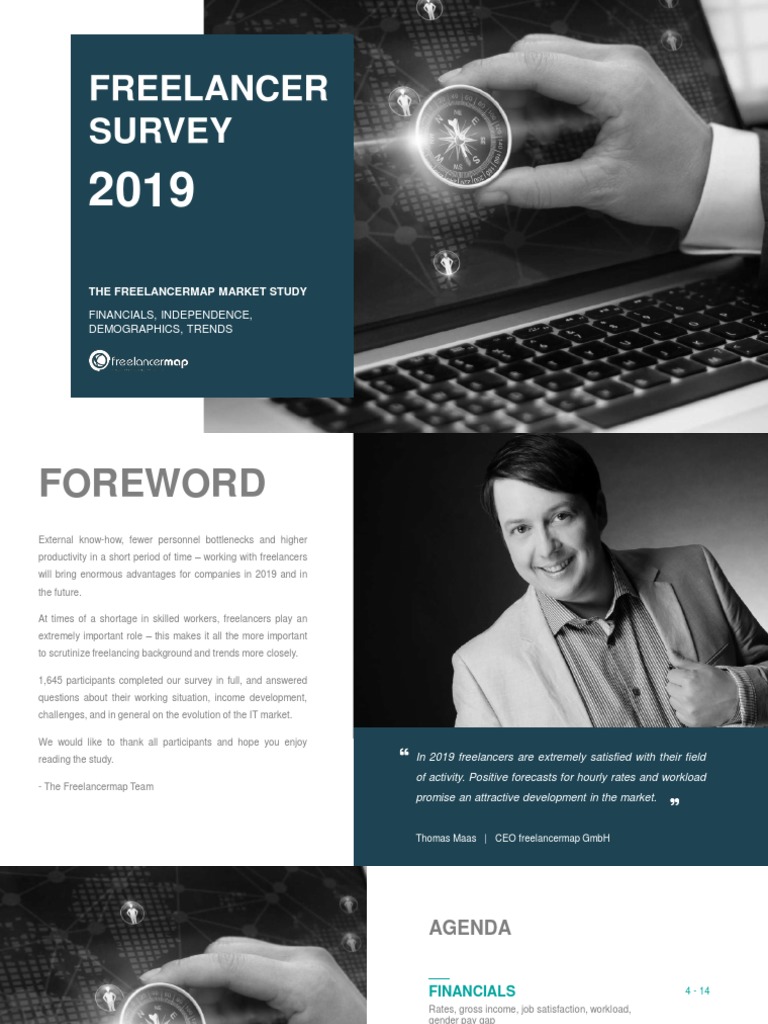 Freelancer Survey 2019 Results | PDF | Freelancer | Employment