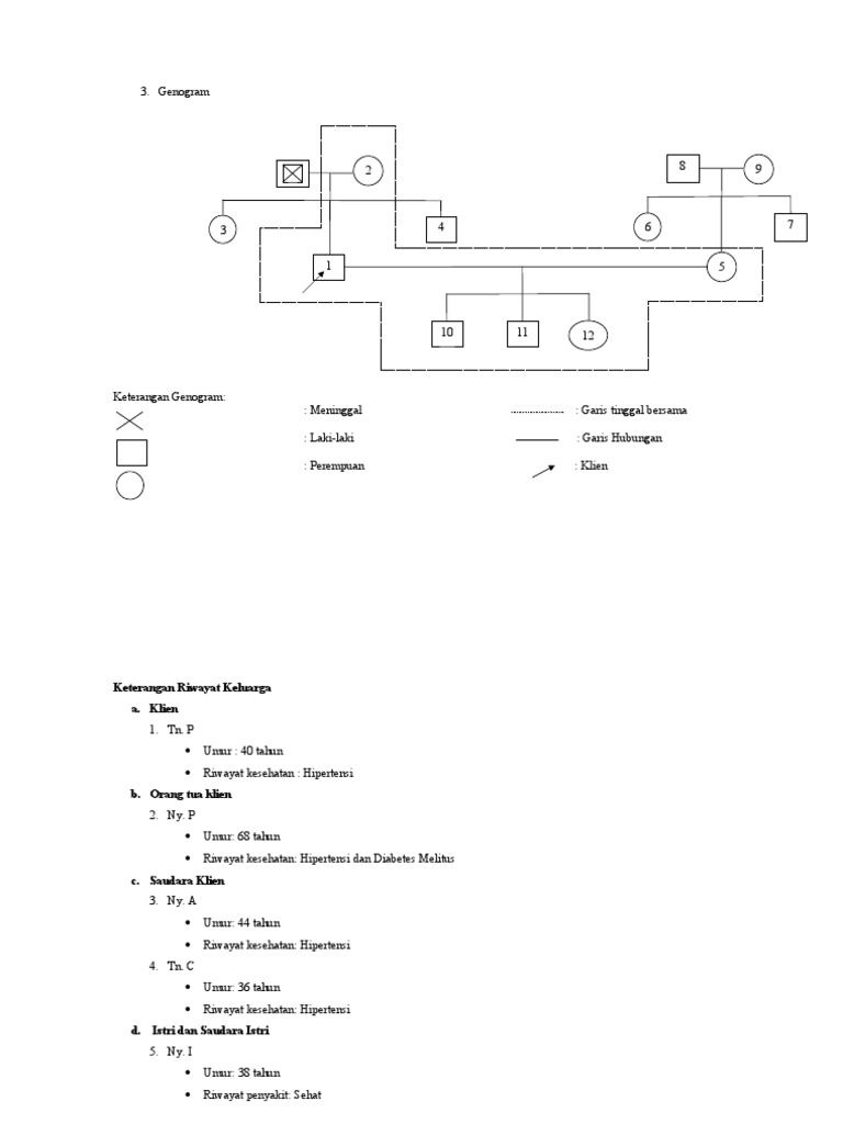 Genogram | PDF