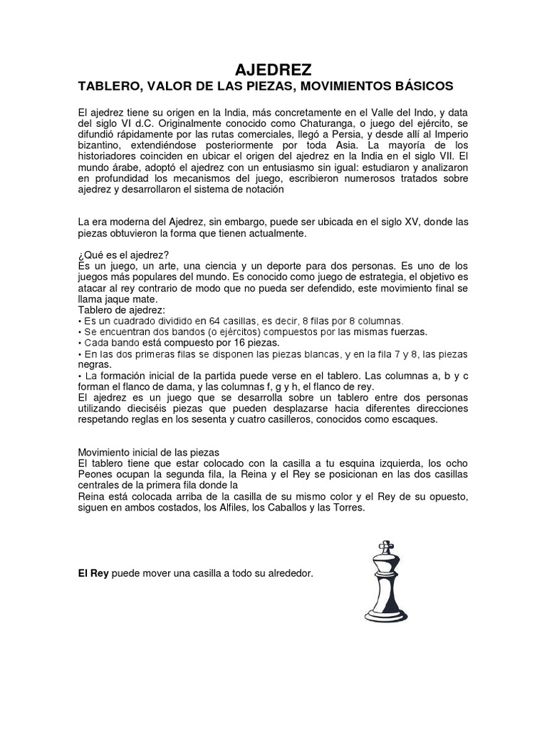 AJEDREZ 5to. | Descargar gratis PDF | Ajedrez | Juego de azar
