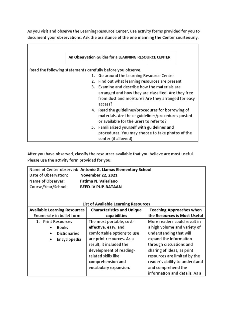 Fs.1 Act.1 Valeriano | PDF | Educational Technology | Learning