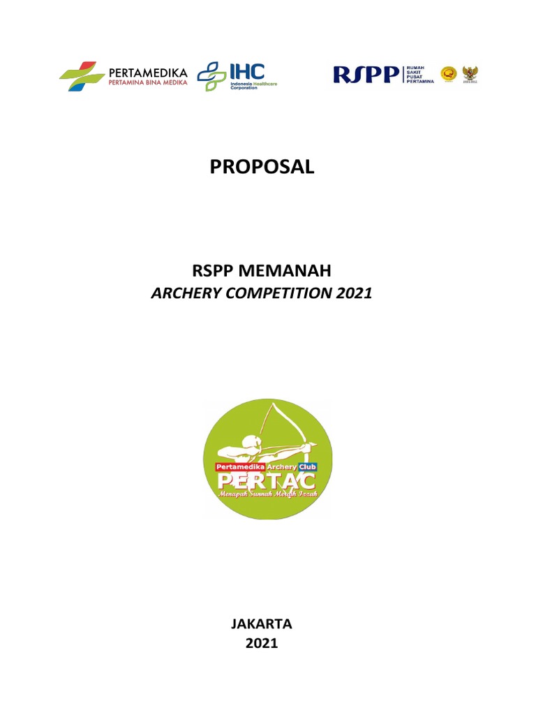 Proposal Lomba Panahan Hut RSPP Ke 50 | PDF