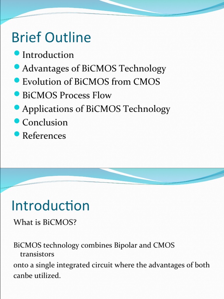 Vlsi5 Bicmos | PDF | Cmos | Bipolar Junction Transistor