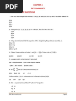 CH 3 Matrices Multiple Choice Questions With Answers | PDF | Matrix (Mathematics) | Linear Algebra