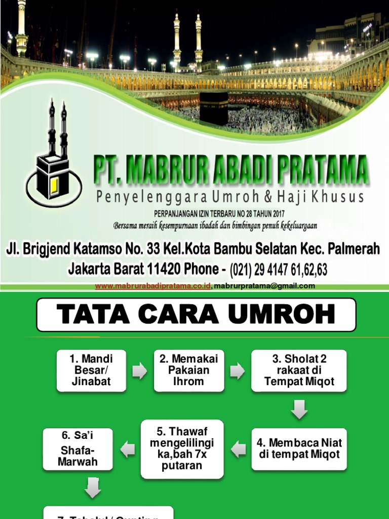 Tata Cara Umroh | PDF