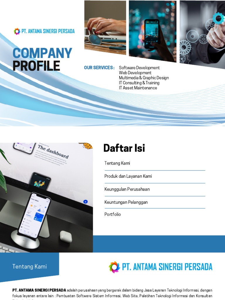 Profil Perusahaan PT Antama Sinergi | PDF