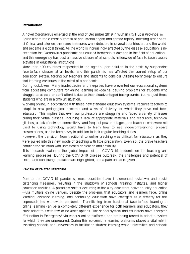 Research Bacground | PDF | Educational Technology | Learning