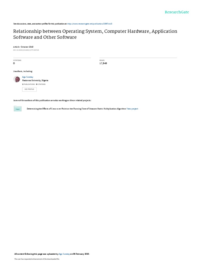 OS and Hardware Interaction Explained | PDF | Operating System | Input/Output