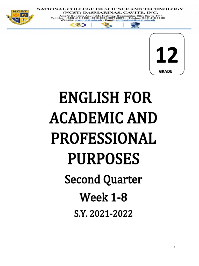LeaP EAPP 2nd Quarter | PDF | Argument | Reason